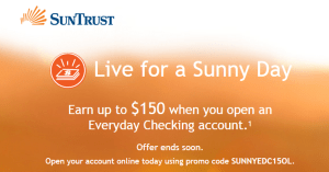 SunTrust Bank, $150 Checking Bonus - Danny the Deal Guru