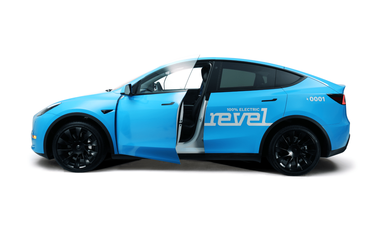 Revel to Launch Fleet of Blue Tesla Taxis in Manhattan Next Month
