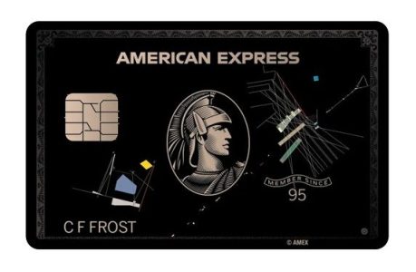 American Express Centurion Black Card Redesigned