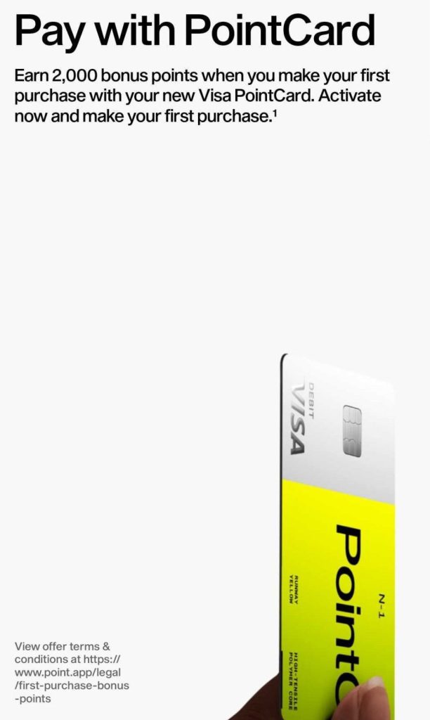 Get $20 Bonus When You Make a Purchase with Visa PointCard - Danny the ...