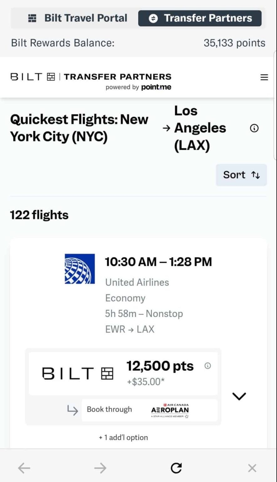 Bilt Rewards App Adds POINT.ME Integration for Award Bookings