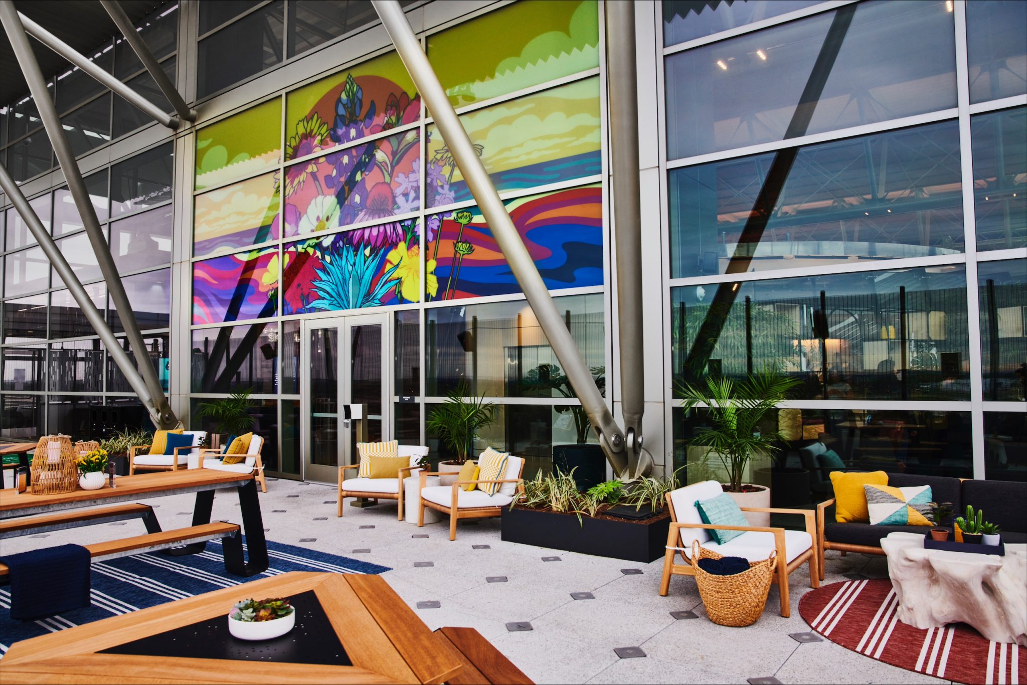 New Sapphire Terrace Experience at Austin International Airport