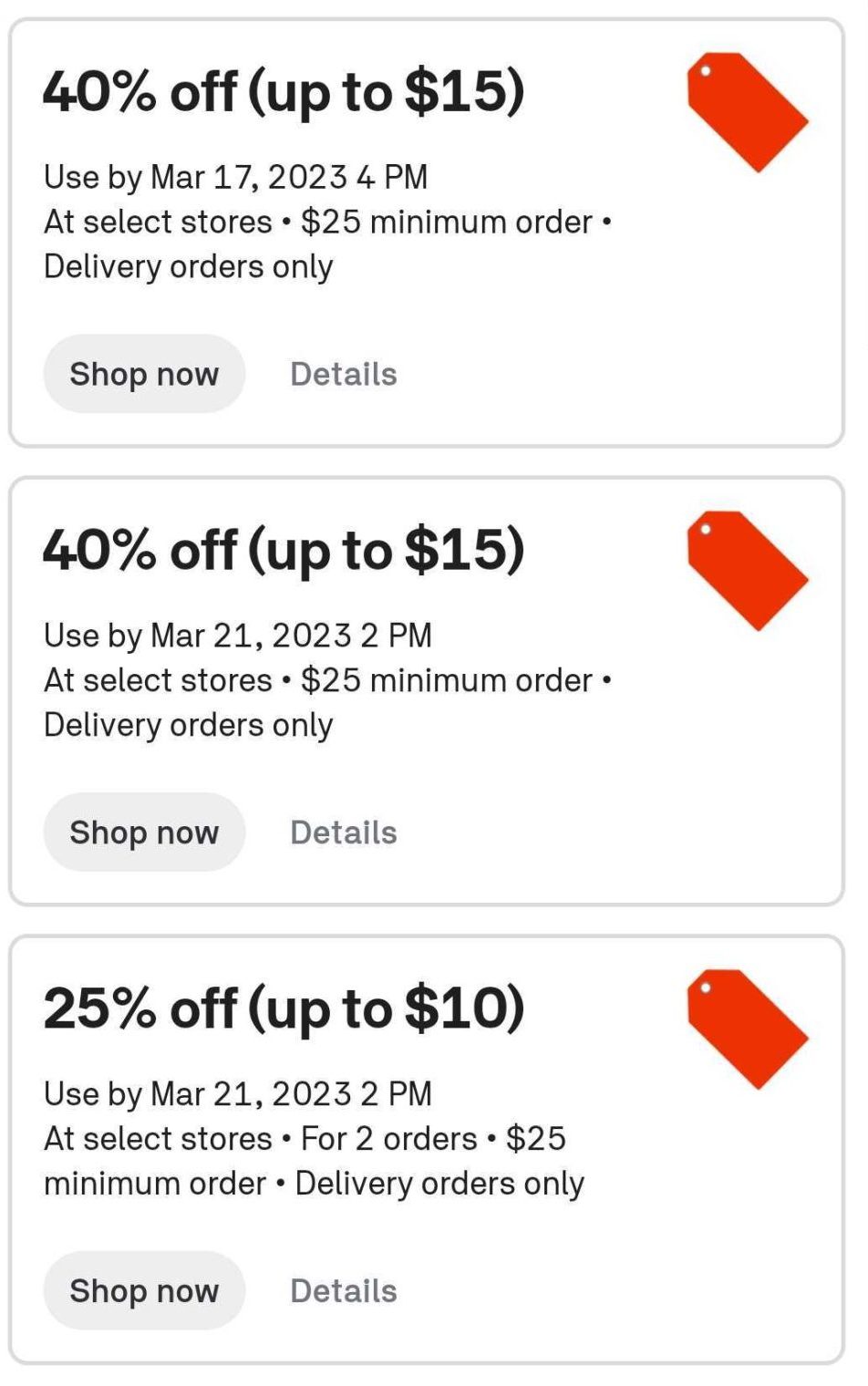 List Of All Available Postmates Promo Codes Danny The Deal Guru