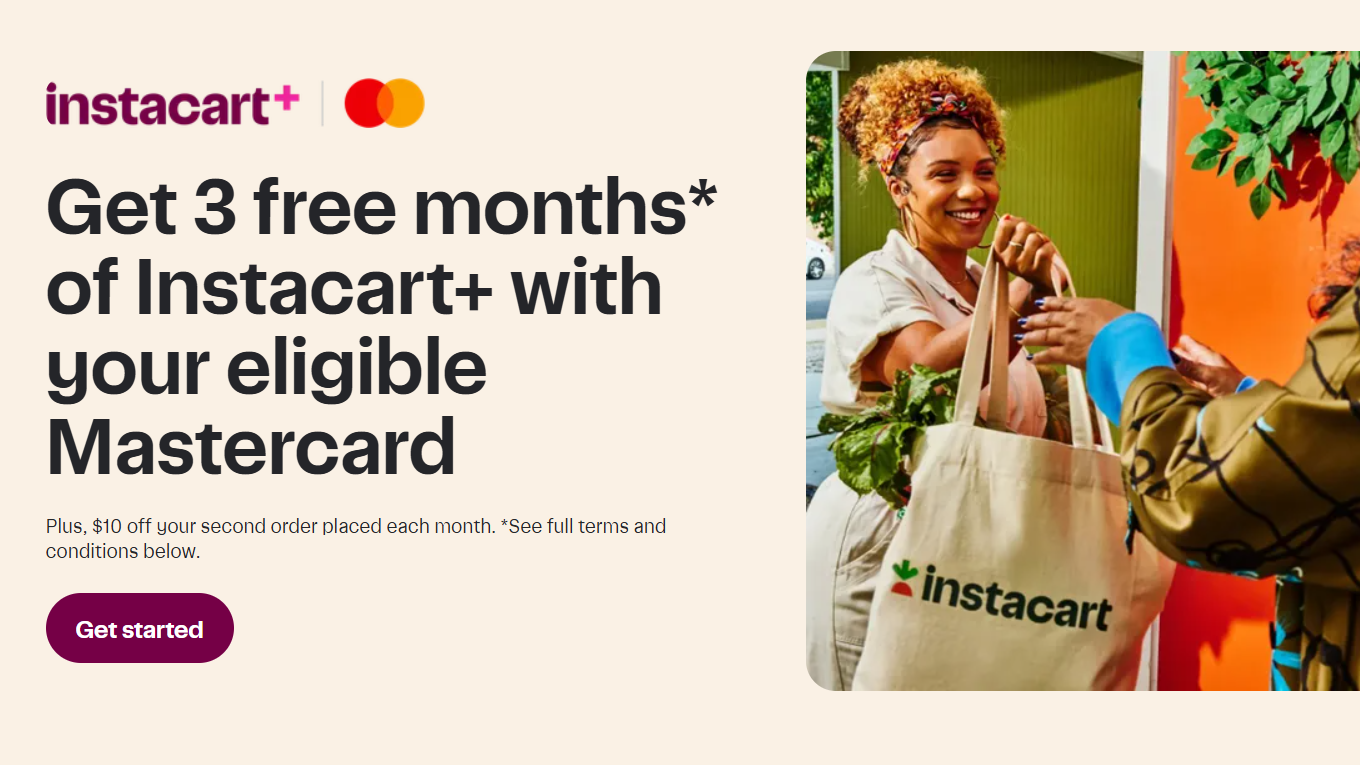 New Instacart Benefits for Mastercard Credit/Debit Cards - Danny the ...