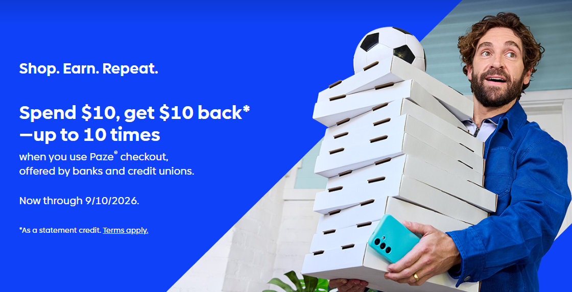 New Paze Promo: Spend $10 & Get $10 Back, Up to 10 Times - Danny the ...